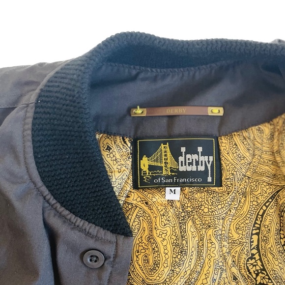 Derby | Jackets & Coats | Derby Of San Francisco M Mens Charcoal Bomber ...